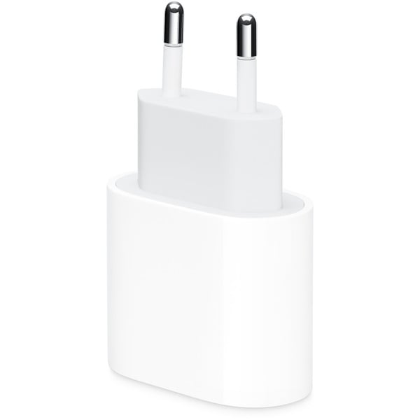 Apple USB-C Power Adapter MD3J4ZM/A, 20 Watt, Ladegerät weiß, 1x USB-C ...