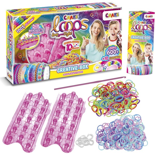 CRAZE LOOPS Kreativ Box, Basteln