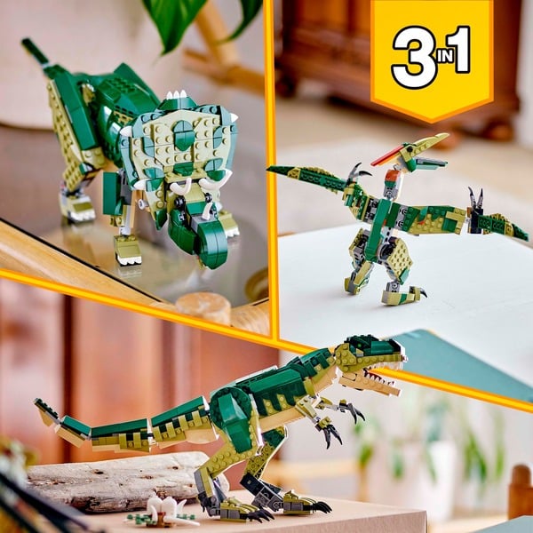 LEGO 31151 Creator 3-in-1 T.Rex, Konstruktionsspielzeug
