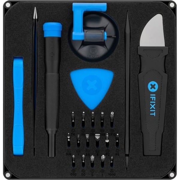 iFixit Essential Electronics Toolkit v2.2, Werkzeug-Set schwarz/blau ...