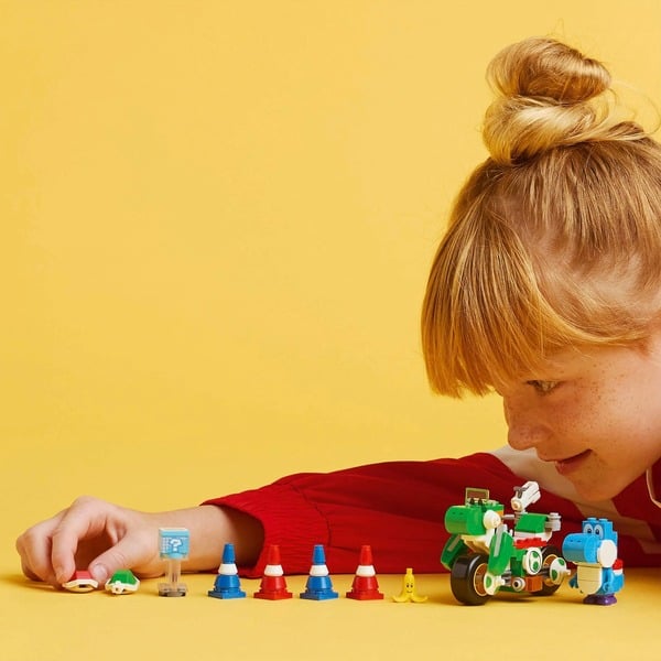 LEGO 72031 Super Mario - Mario Kart: Yoshi-Bike, Konstruktionsspielzeug