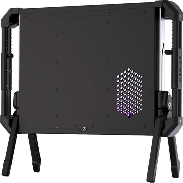 eBlaztr eBlaztr PC-Case, Desktop-Gehäuse schwarz (matt) Outlet