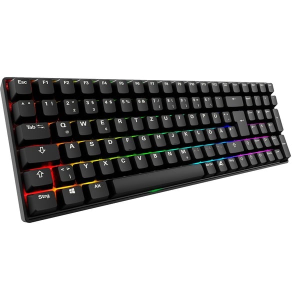 Sharkoon SKILLER SGK50 S2 PBT, Gaming-Tastatur schwarz, DE-Layout ...