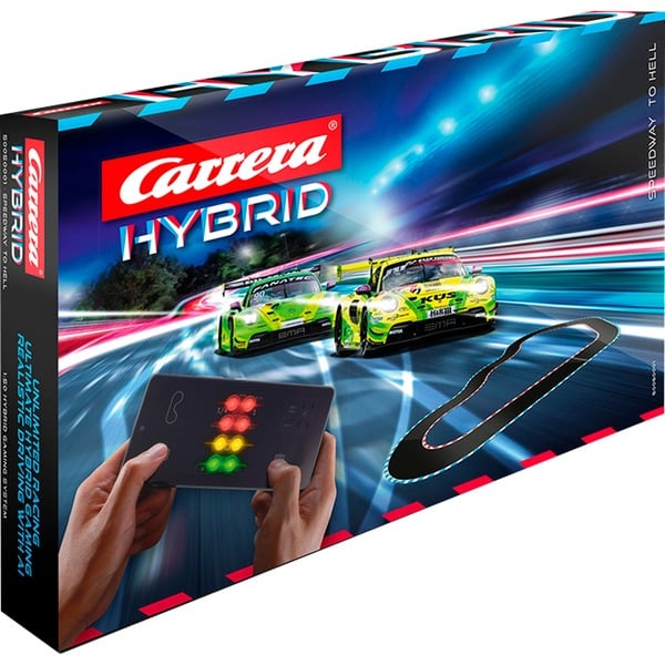 Carrera HYBRID - Speedway to Hell, Rennbahn 1:50 Outlet