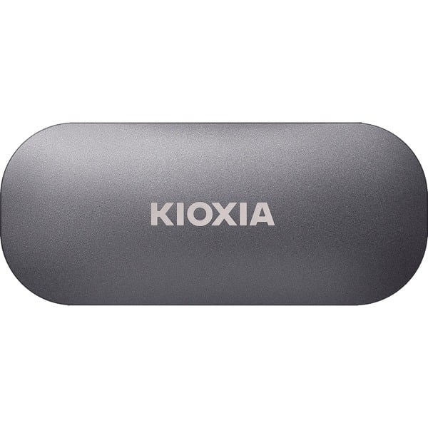 Kioxia Exceria Plus Portable SSD 2 TB, Externe SSD grau, USB-C 3.2 Gen 2 (10 Gbit/s)
