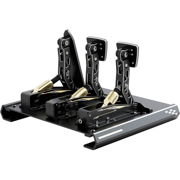 MOZA CRP Pedals, Pedale schwarz/gold