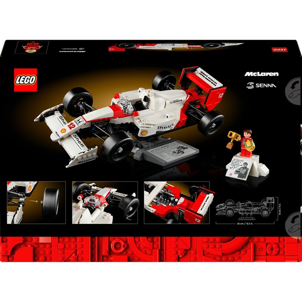 LEGO 10330 Icons McLaren MP4/4 & Ayrton Senna, Konstruktionsspielzeug