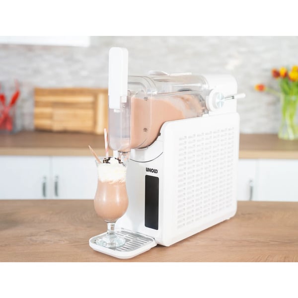 Unold Slush-Eismaschine SUSI weiß, für 1.500ml Slush, 220 Watt Kompressor