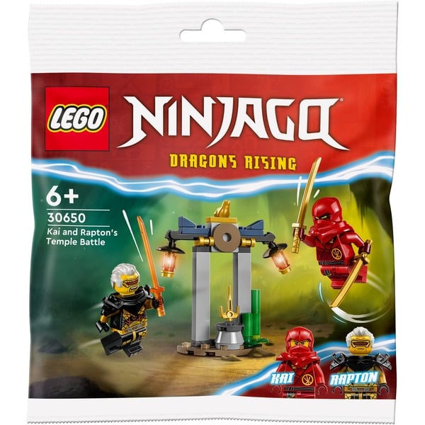 LEGO 30650 Ninjago Kais und Raptons Duell im Tempel ...