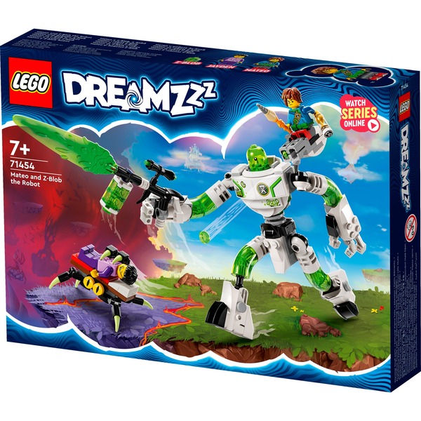 LEGO 71454 DREAMZzz Mateo und Roboter Z-Blob, Konstruktionsspielzeug