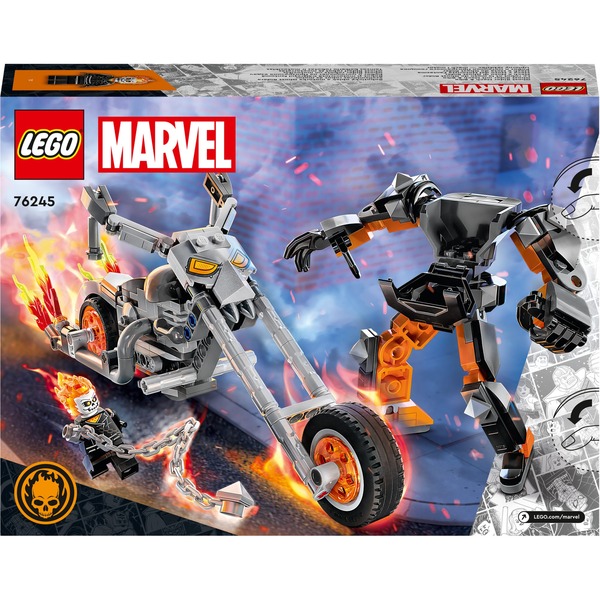 LEGO 76245 Marvel Ghost Rider mit Mech & Bike, Konstruktionsspielzeug