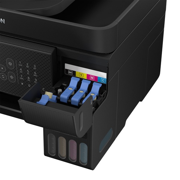 Epson EcoTank ET-4800, Multifunktionsdrucker schwarz, Scan, Kopie, Fax, USB, LAN, WLAN