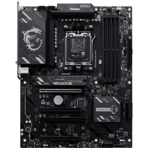 MSI B850 GAMING PRO WIFI6E, Mainboard schwarz