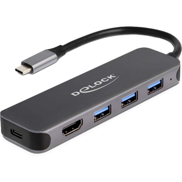 DeLOCK USB-C Dockingstation 4K HDMI USB Hub und PD 3.0