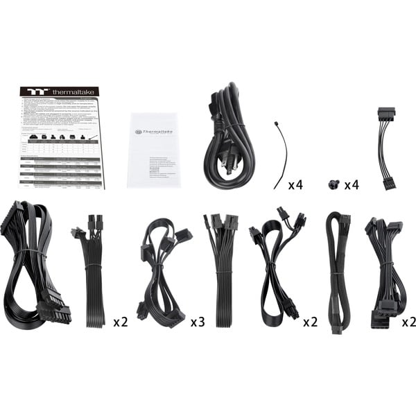 Thermaltake Toughpower PF3 1200W, PC-Netzteil schwarz, 6x PCIe, Kabel ...