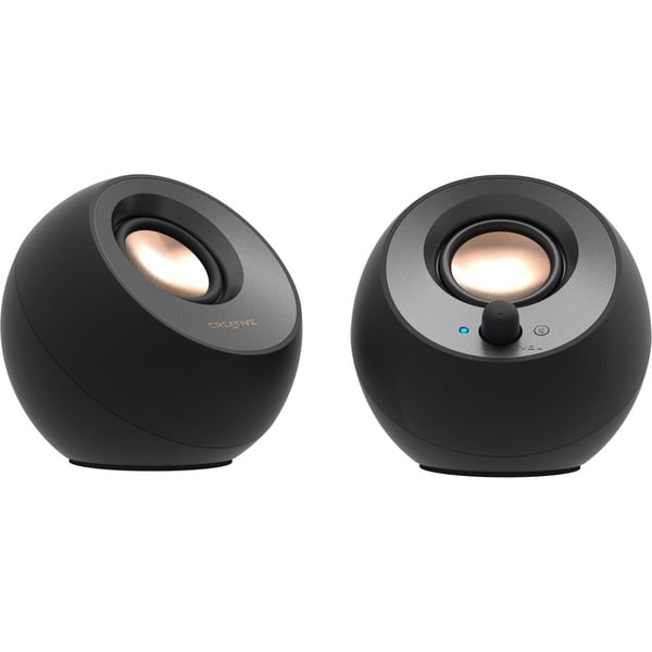 Creative Pebble V3 , PC-Lautsprecher schwarz, Bluetooth, USB-C, Klinke ...