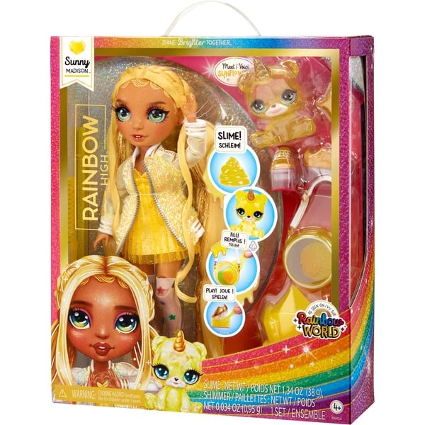 MGA Entertainment Classic Rainbow High Fashion Doll - Sunny, Puppe