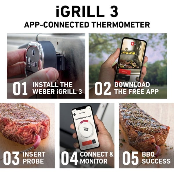 Weber Grillthermometer iGrill 3