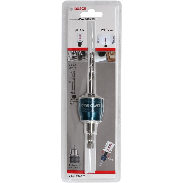 Bosch Professional Power Change Plus Adapter 8,7mm schwarz, inkl ...