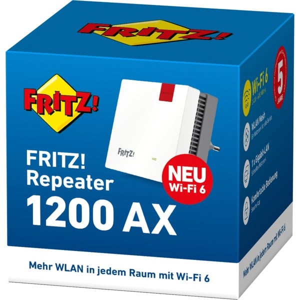 FRITZ! WLAN Repeater 1200 AX Outlet