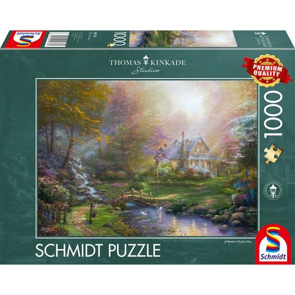 Schmidt Spiele Thomas Kinkade Studios: Der perfekte Muttertag, Puzzle 1000 Teile