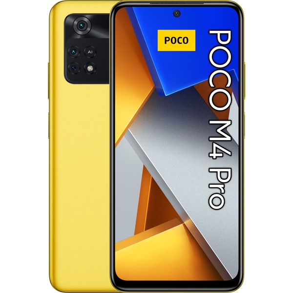 Xiaomi Poco M4 Pro 128GB, Handy POCO Yellow, Dual SIM, Android 11, 6 GB ...