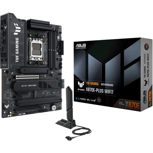 ASUS TUF GAMING X870E-PLUS WIFI7, Mainboard schwarz