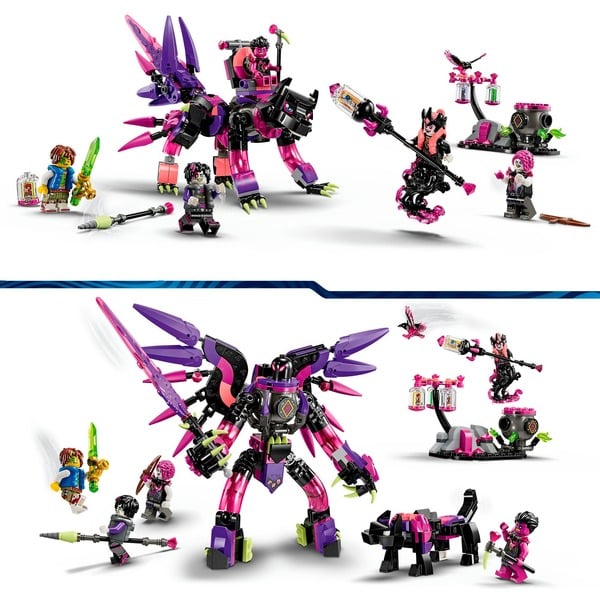 LEGO 71483 DREAMZzz Die Albtraumkreaturen der Nimmerhexe ...