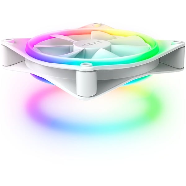 NZXT F120 RGB DUO Triple 120x120x25, Gehäuselüfter weiß, 3er Pack, inkl ...