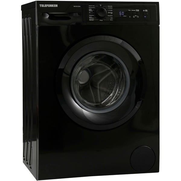 Telefunken W-01-52-B, Waschmaschine schwarz