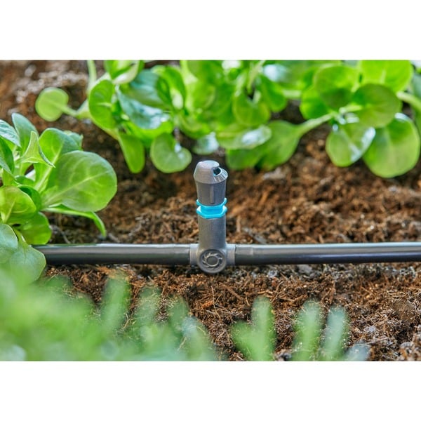 GARDENA Micro-Drip-System T-Stück für Sprühdüsen/Endtropfer, 4,6mm (3/16"), Verbindung ...