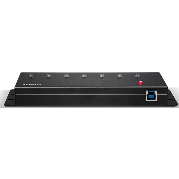 Lindy 7 Port USB 3.0 Metall, USB-Hub