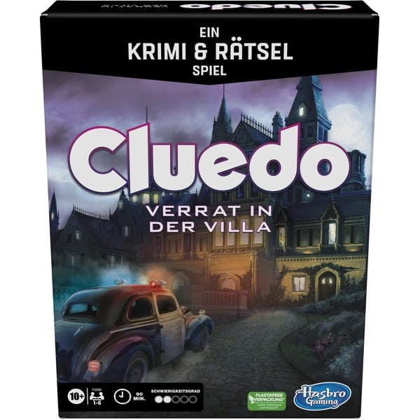 Hasbro Cluedo Verrat in der Villa, Brettspiel
