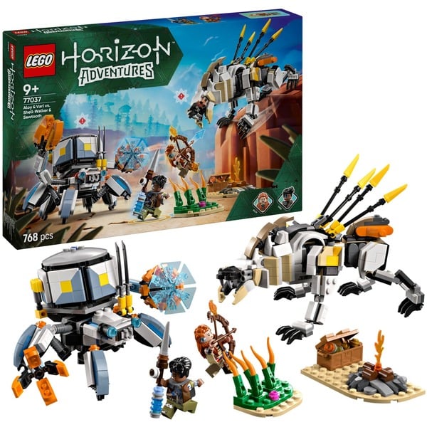LEGO 77037 Horizon Adventures Aloy und Varl vs. Panzerwanderer und ...