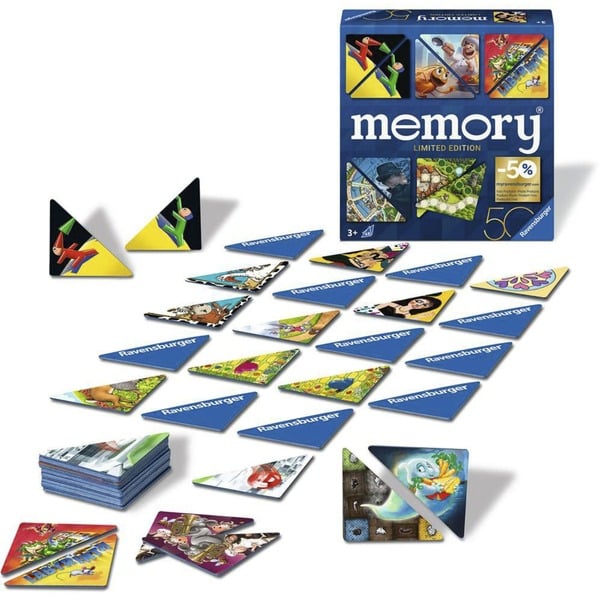 Ravensburger memory - 50 Jahre Blaues Dreieck, Gedächtnisspiel