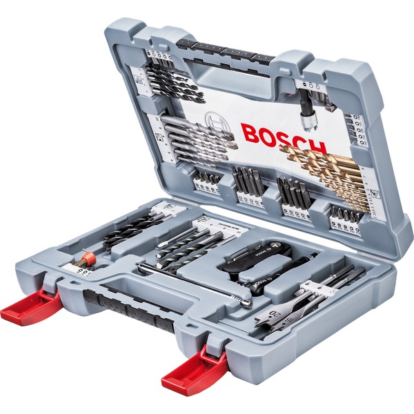Bosch Heimwerken & Garten Premium X-Line Bohrer- /Schrauber-Set, 76-teilig, Bohrer- & Bit-Satz grün