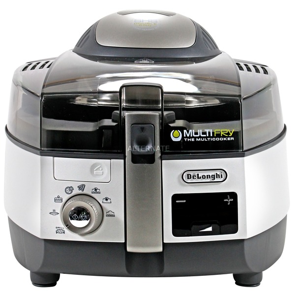DeLonghi MultiFry Extra Chef Plus, Heißluftfritteuse silber