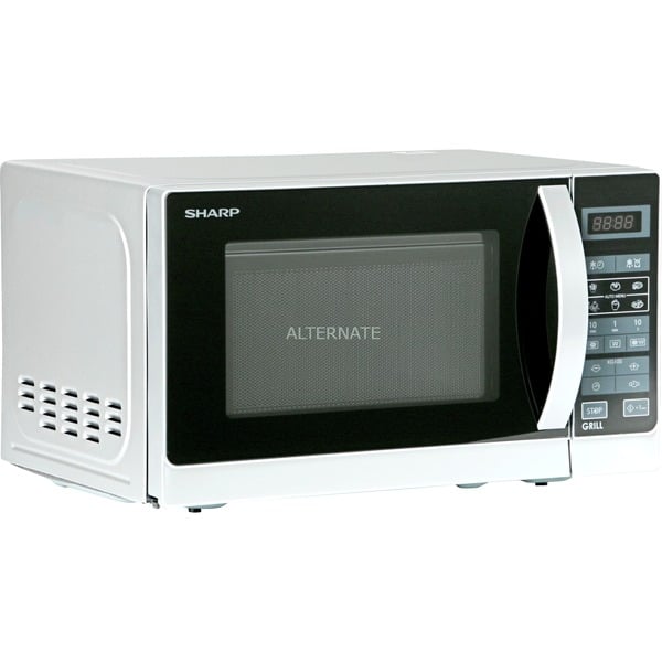 Sharp Magnetron R-642 IN-W, Mikrowelle edelstahl