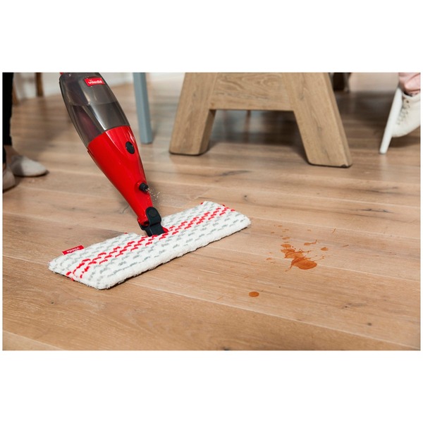 Vileda Spray & Clean Sprüh-Wischer, Bodenwischer rot/schwarz