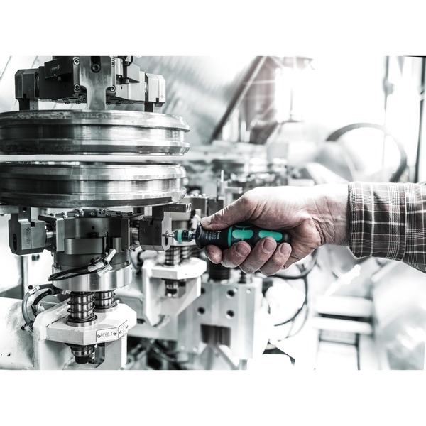 Wera Drehmoment-Schraubendreher 7441, Drehmomentschlüssel schwarz/grün ...