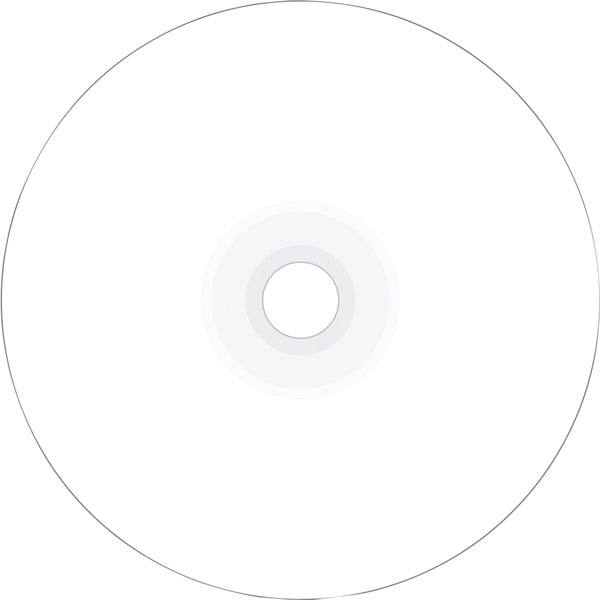 MediaRange CD-R 700 MB, CD-Rohlinge 52fach, 100 Stück, bedruckbar