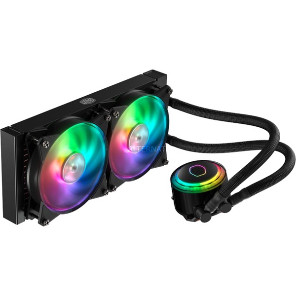Cooler Master MasterLiquid ML240R RGB 240mm, Wasserkühlung schwarz