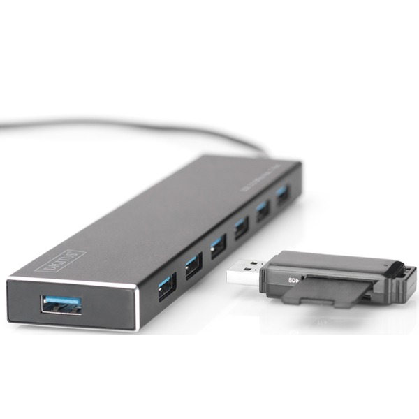 Digitus USB 3.0 Hub 7-Port, USB-Hub