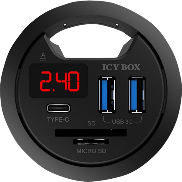 ICY BOX IB-Hub1404, USB-Hub schwarz ICY BOX IB-Hub1404, USB-Hub schwarz