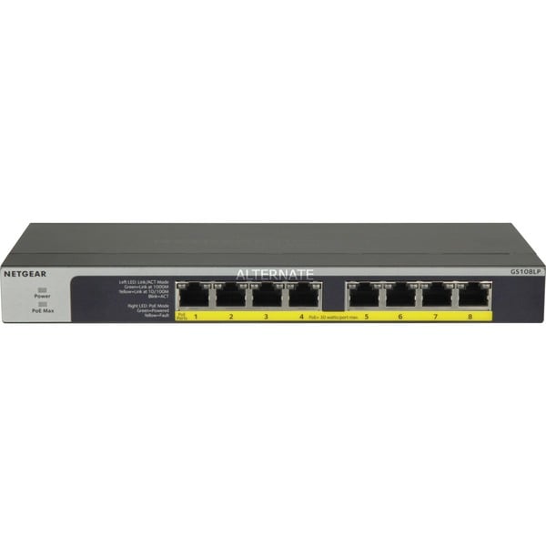 Netgear GS108LP, Switch