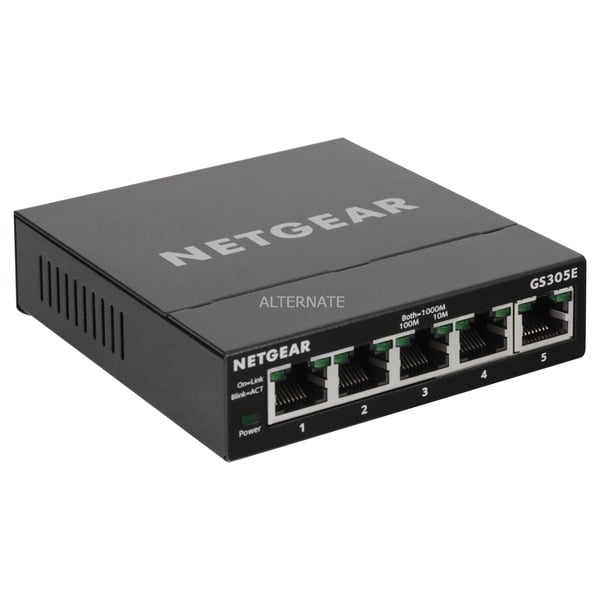 Netgear GS305E, Switch