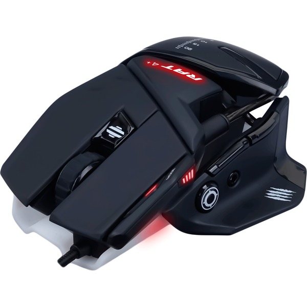 Mad Catz R.A.T. 4+, Gaming-Maus schwarz/weiß