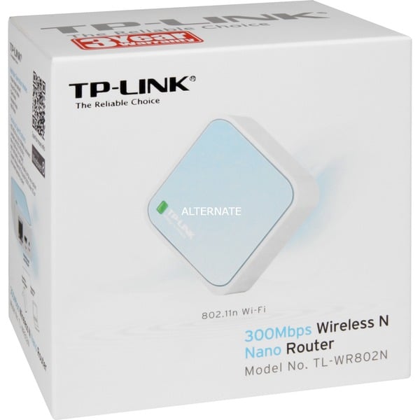TP-Link TL-WR802N nano, Router
