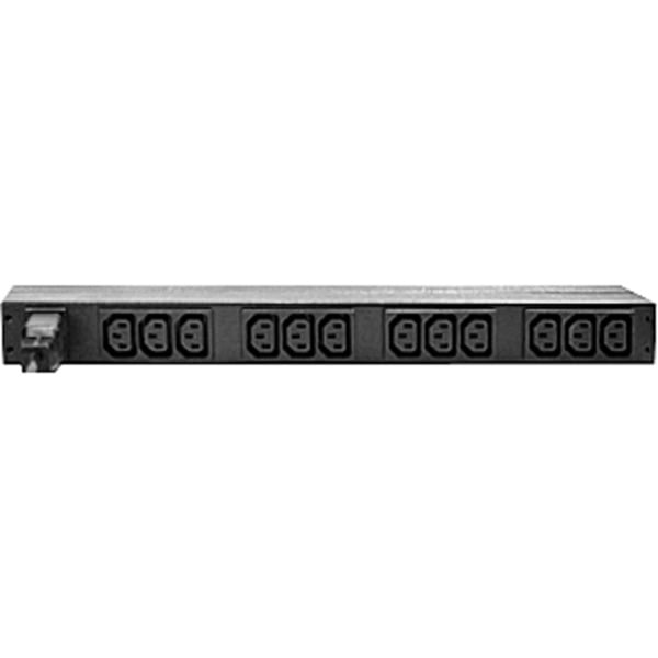 APC Basic Rack PDU 1U AP9565, Steckdosenleiste schwarz, 2,5 Meter Kabel