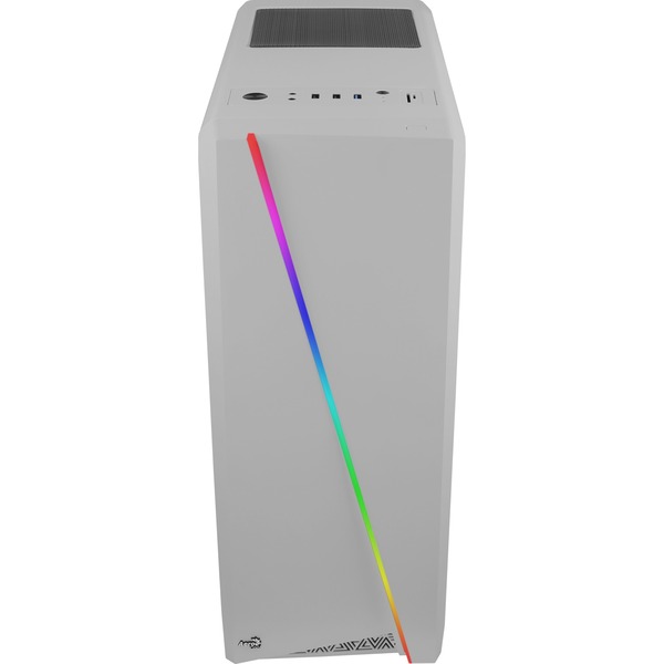 Aerocool Cylon White, Tower-Gehäuse weiß, Window-Kit